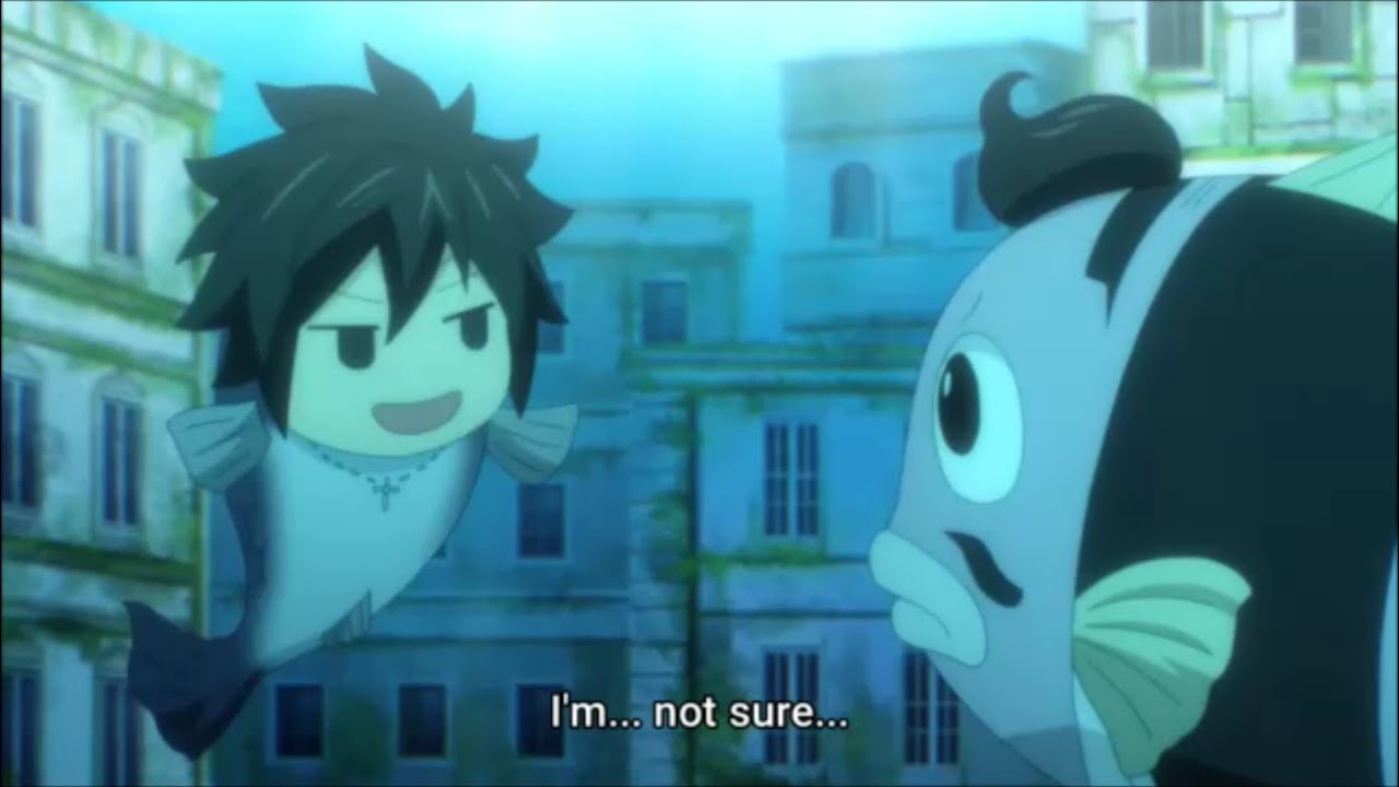 Fairy Tail - Gray Fish Form - YouTube