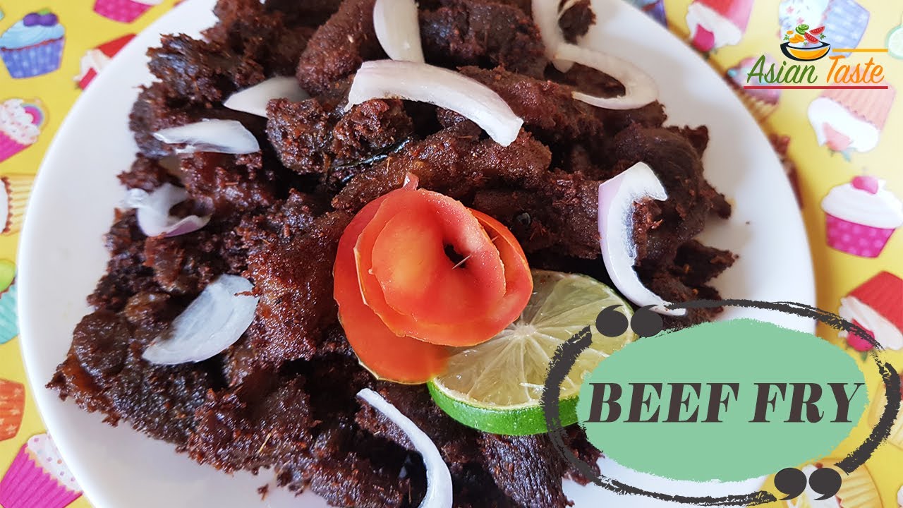 Muslim style Beef Fry Recipe | Soft n Juicy Beef Fry | Asian Taste ...