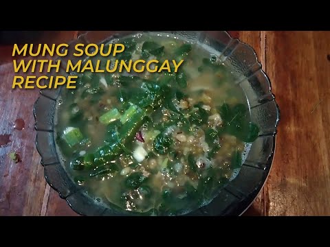 Food Trip 7 | How to cook Mung Soup (Monggo) with Malunggay Leaves ...