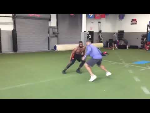 Reactive Agility: Mirror Drill (Shuffle & Crossover) - YouTube