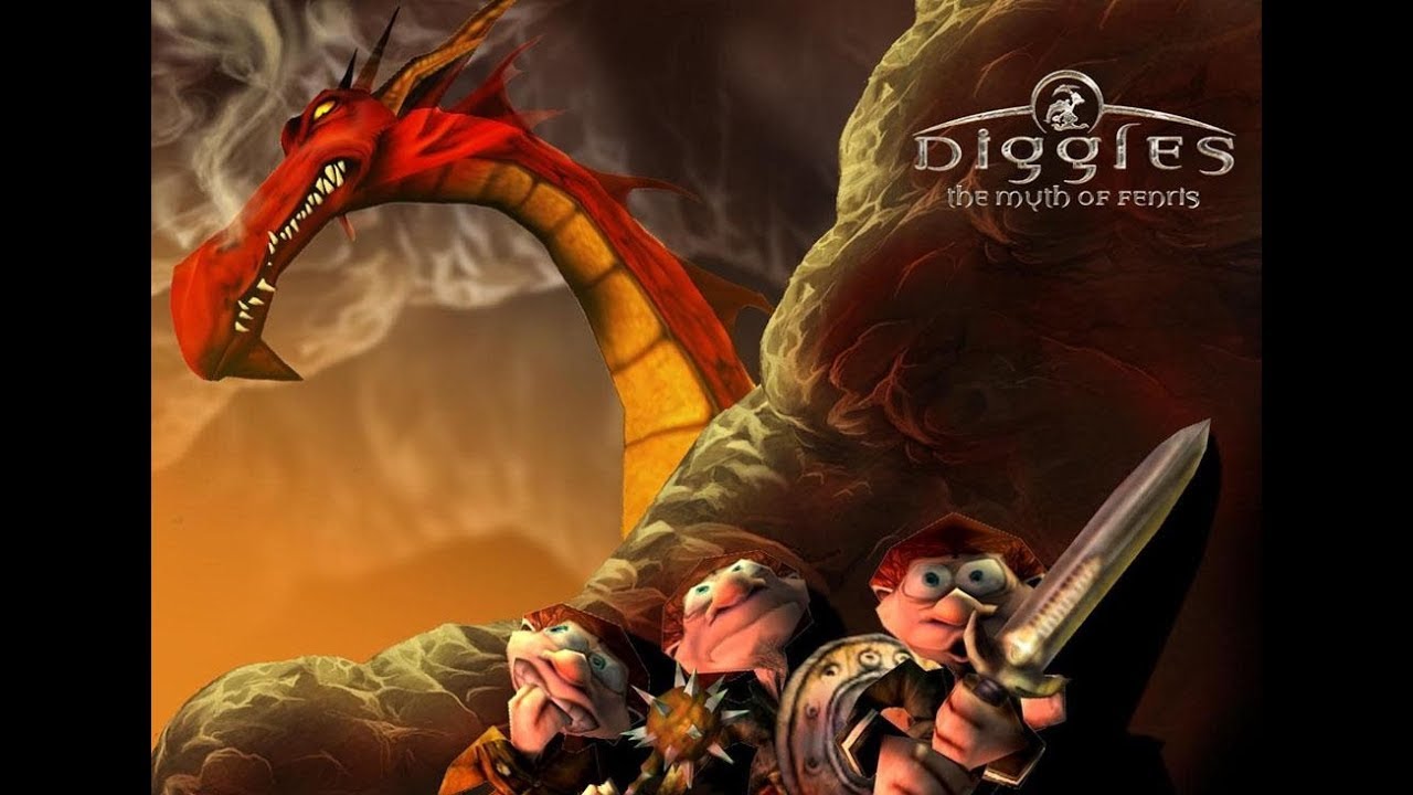 Diggles: the Myth of Fenris олд скул. (2002 год). Прохождение #3 ...