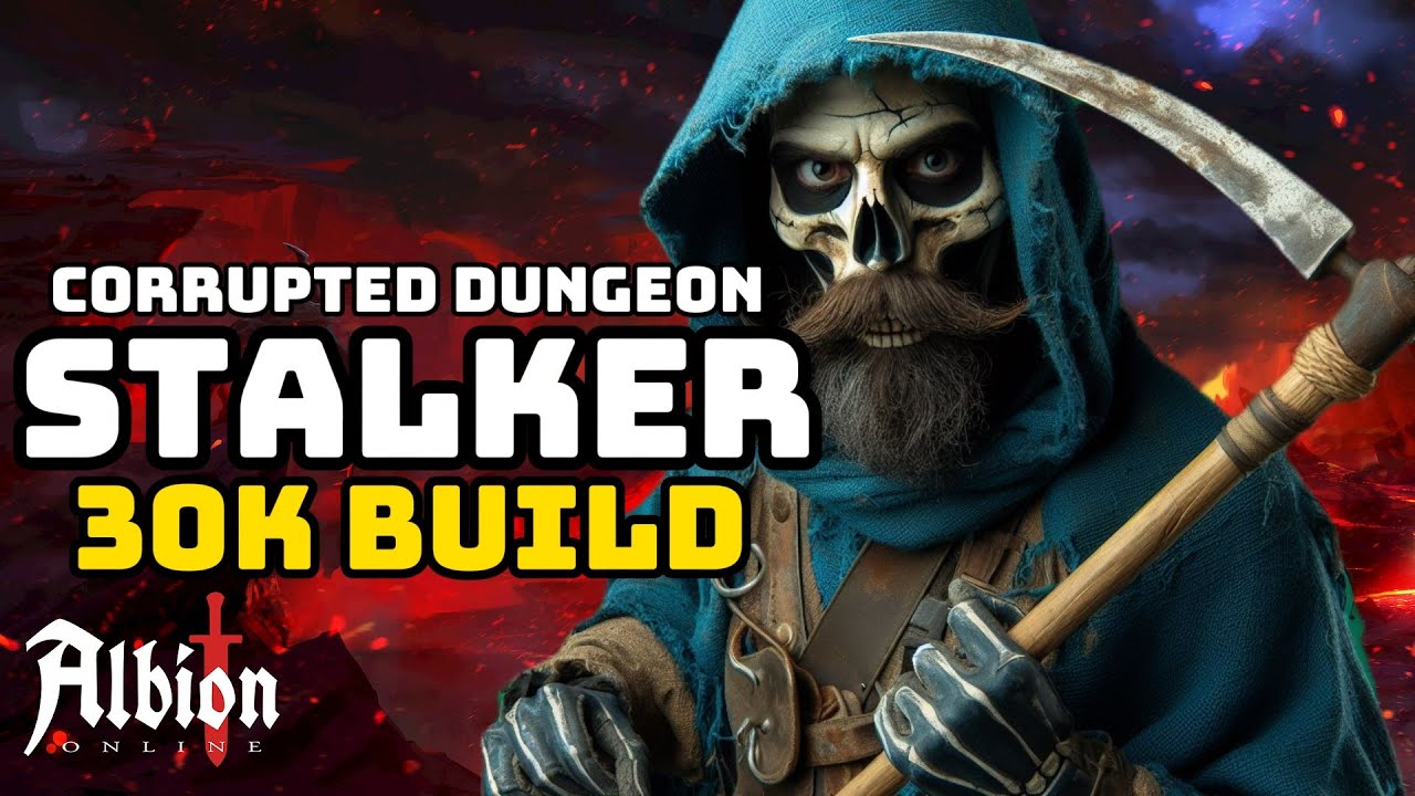 CHEAP 30K BUILD PVP GUADAÑA INFERNAL SCYTHE | CORRUPTED DUNGEON STALKER ...