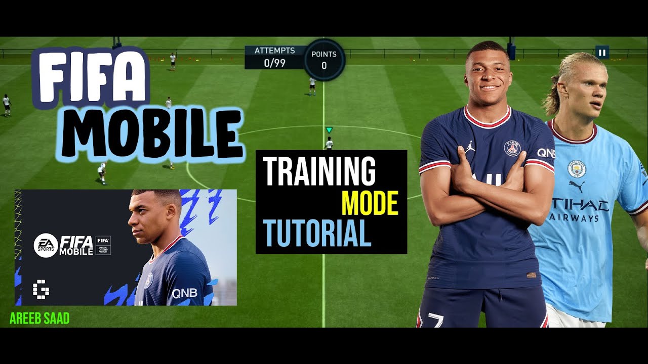 How to go on training mode in FIFA Mobile | Trick you didn't know 😲🤯 ...