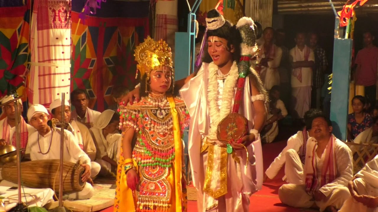 Assamese Children Bhauna Prahlad Charitra, Meteka, Sivasagar,clip 4 ...