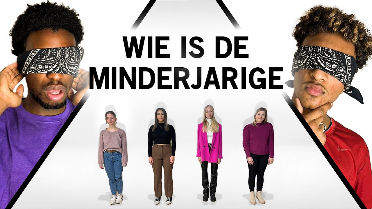 WIE IS DE MINDERJARIGE? - YouTube