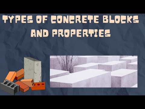 Different Types Of Concrete Blocks | AAC Blocks | Solid Concrete Blocks ...