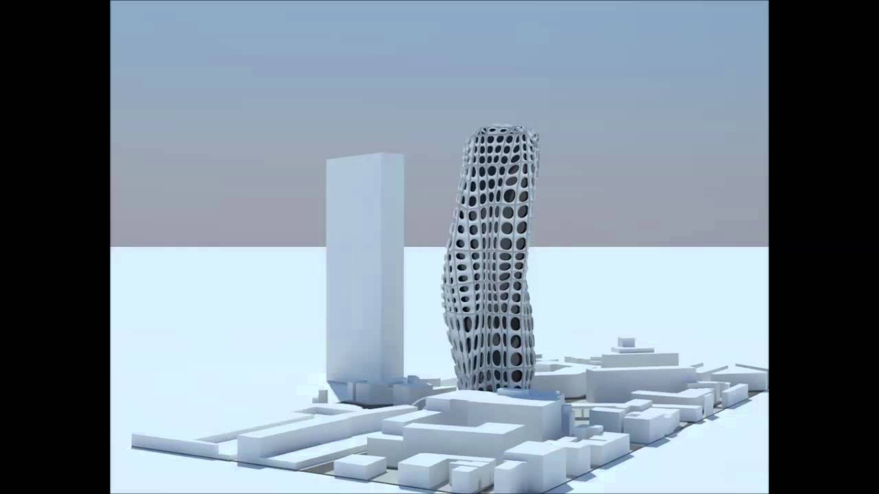 organic skyscraper growing building - YouTube
