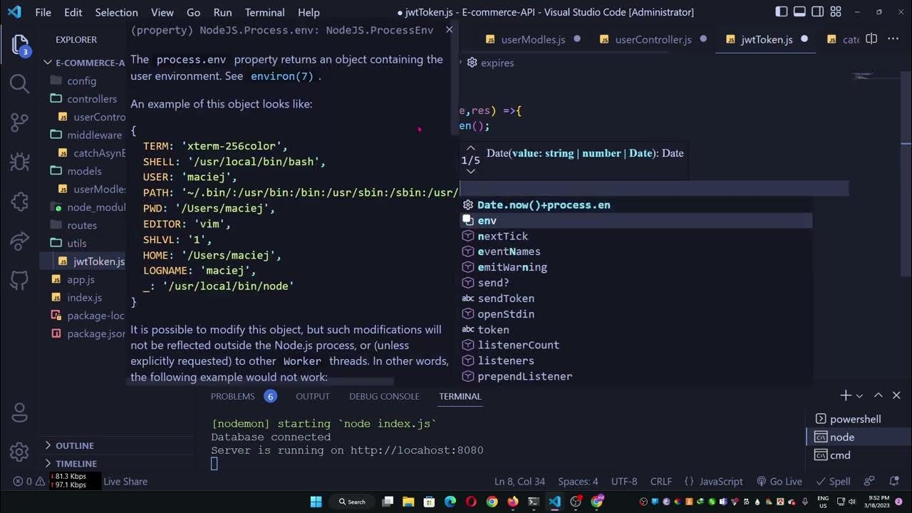Create User On Database Using Nodejs And Expressjs How To Create User Using Nodejs And Expressjs