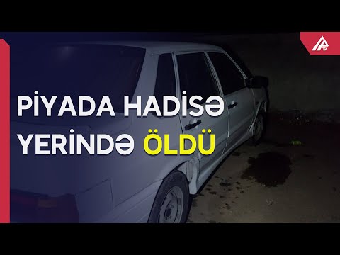 Avtomobil qadını vuraraq öldürüb