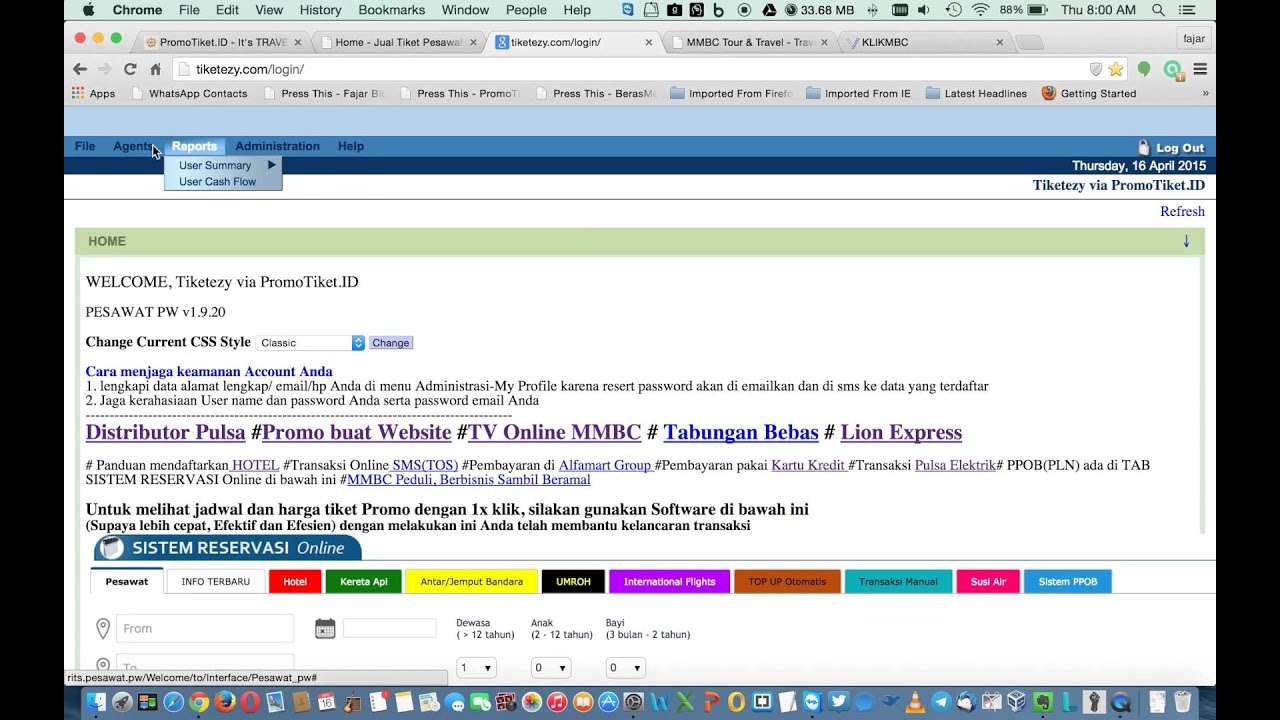 MMBC PromoTiketID Tutorial 1 Login dan User Profile - YouTube