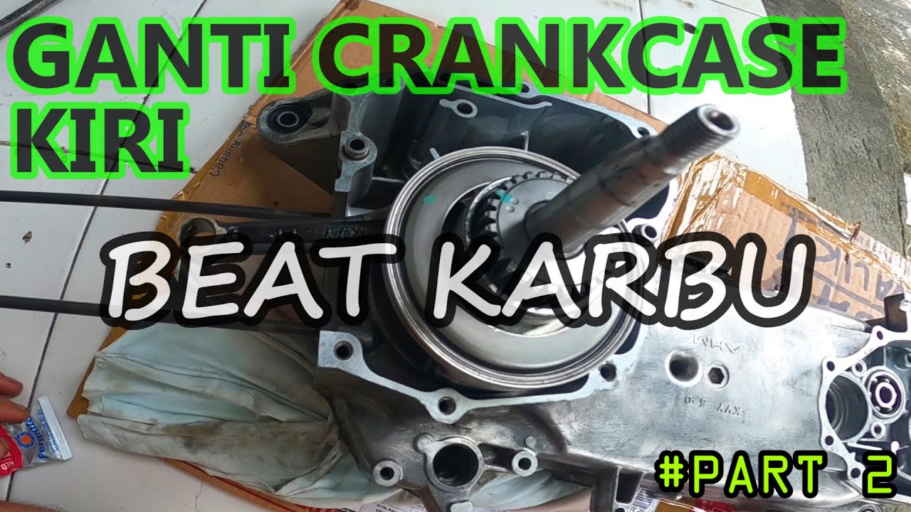 CARA GANTI BLOK MESIN KIRI BEAT KARBU #PART2 - YouTube