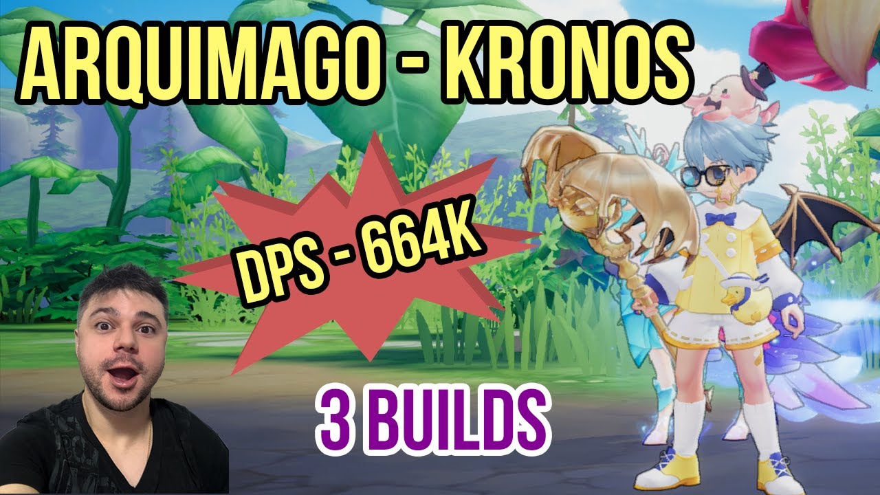 ARQUIMAGO KRONOS (HIGH WIZARD) 3 BUILDS RAGNAROK ORIGIN - YouTube