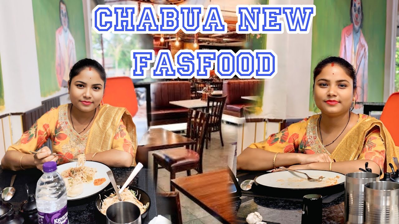 Chabua new Fasfood mini vlogs #minivlog - YouTube