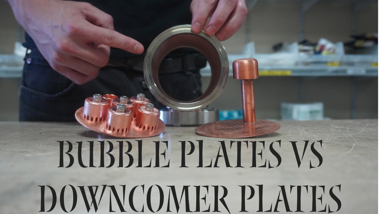 Bubble Plates vs. Downcomer Plates - YouTube