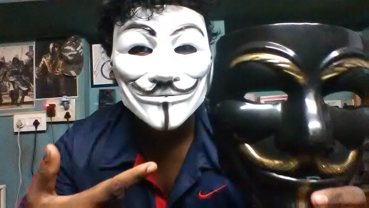 Insane Anonymous Mask In Combo | | Unboxing - YouTube