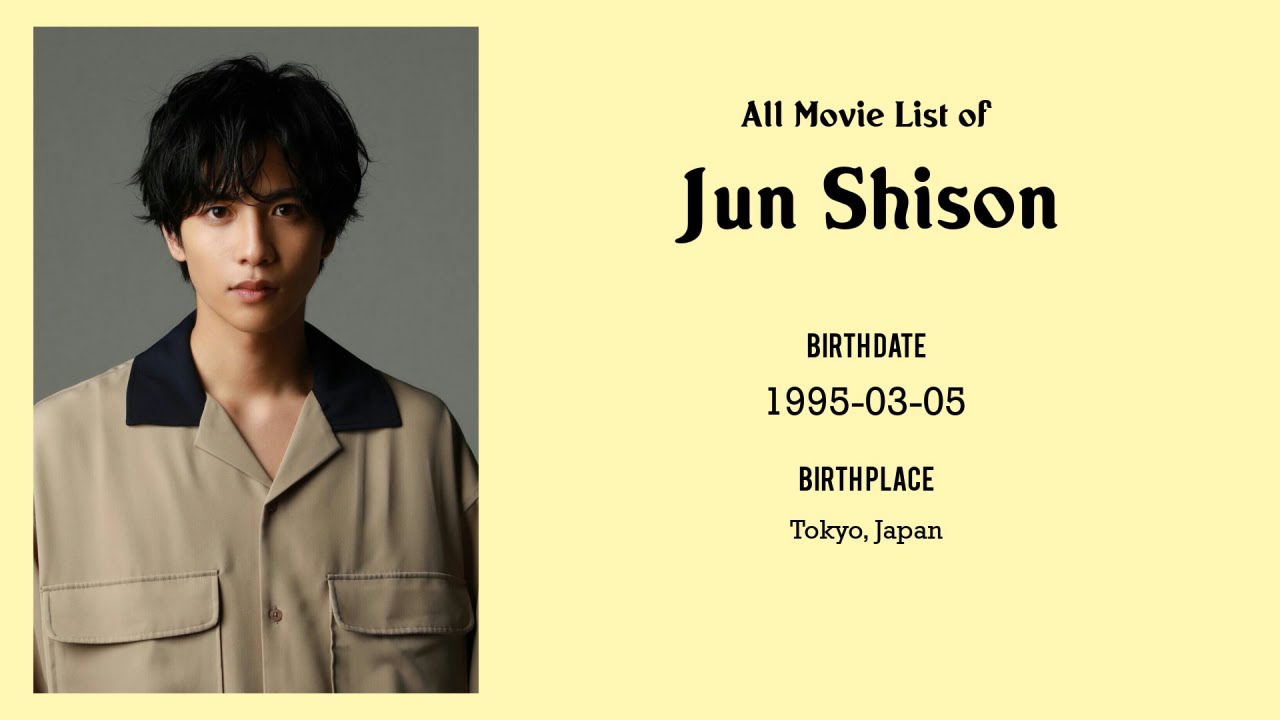 Jun Shison Movies list Jun Shison| Filmography of Jun Shison - YouTube