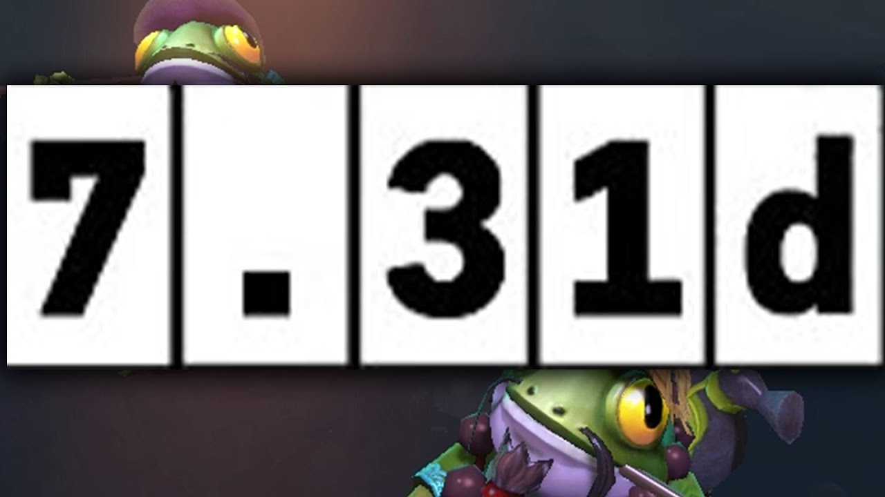 DOTA 7.31d UPDATE IN A NUTSHELL - YouTube