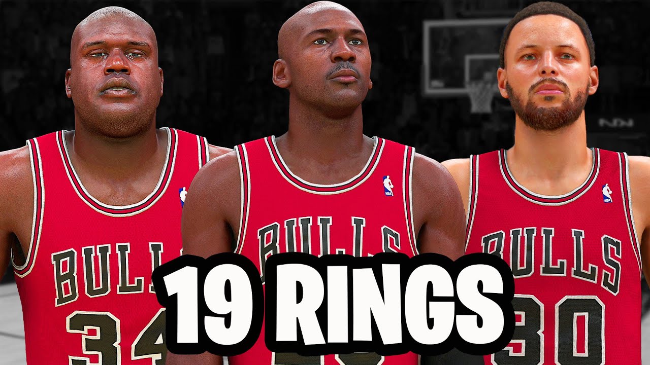 I Put Jordan, Curry, & Shaq On The Same Team - YouTube