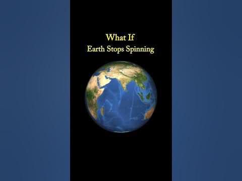 What if the Earth Stopped Spinning?😱 #space #earth #nasa #earthrotation ...