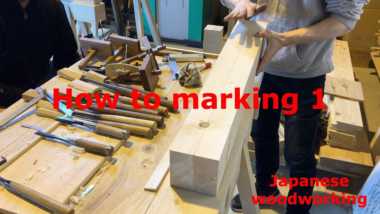 Japanese woodworking.How to marking 1 . - YouTube