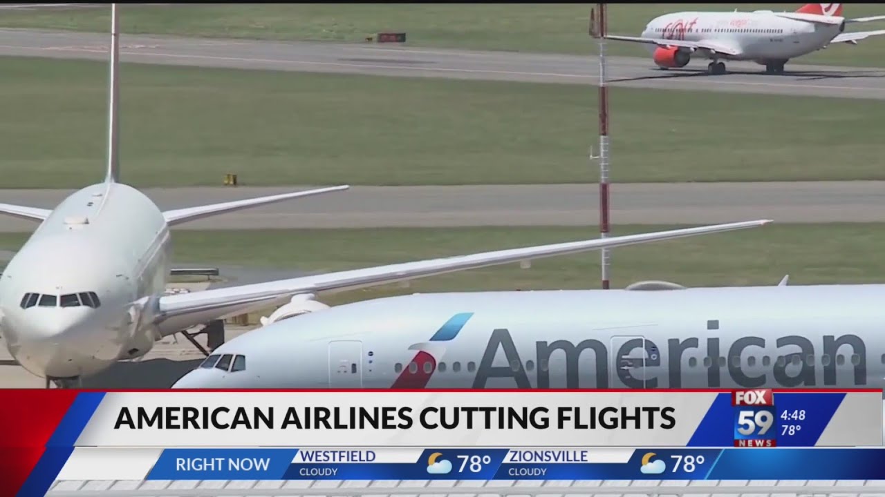 American Airlines cutting flights - YouTube