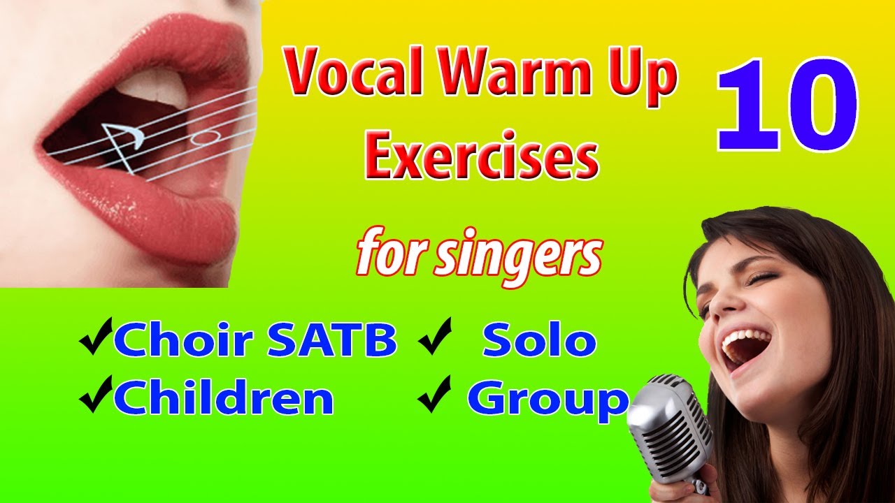 Vocalization 10 | Vocal Warm ups | Voice Lesson | Choir Vocalization ...