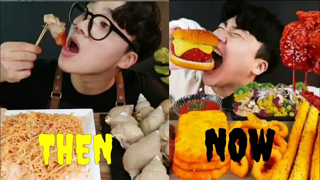 GONGSAM-TABLE || THEN VS NOW COMPILATIONS ASMR MUKBANG EATING SOUNDS ...