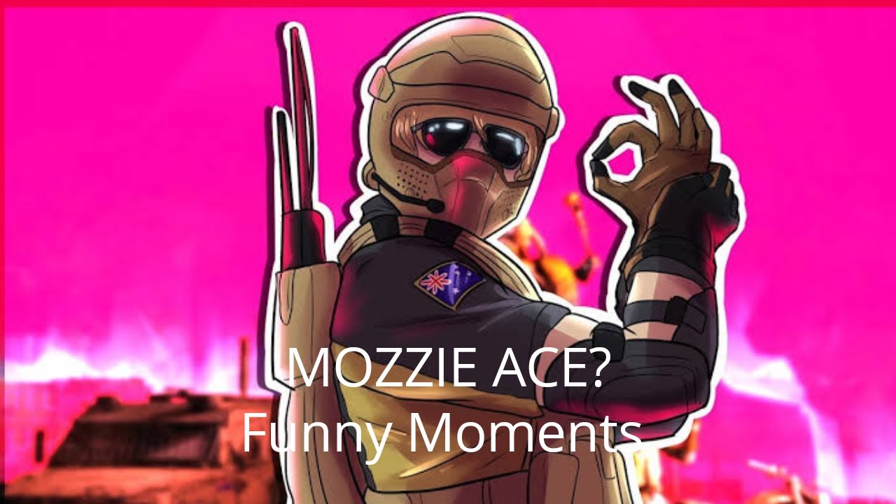 Mozzie ACE (Rainbow Six Siege Funny Moments) - YouTube