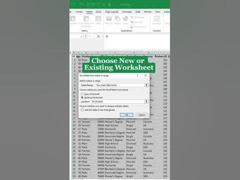 Create a Pivot Table in Seconds with This Excel Shortcut Guide - YouTube