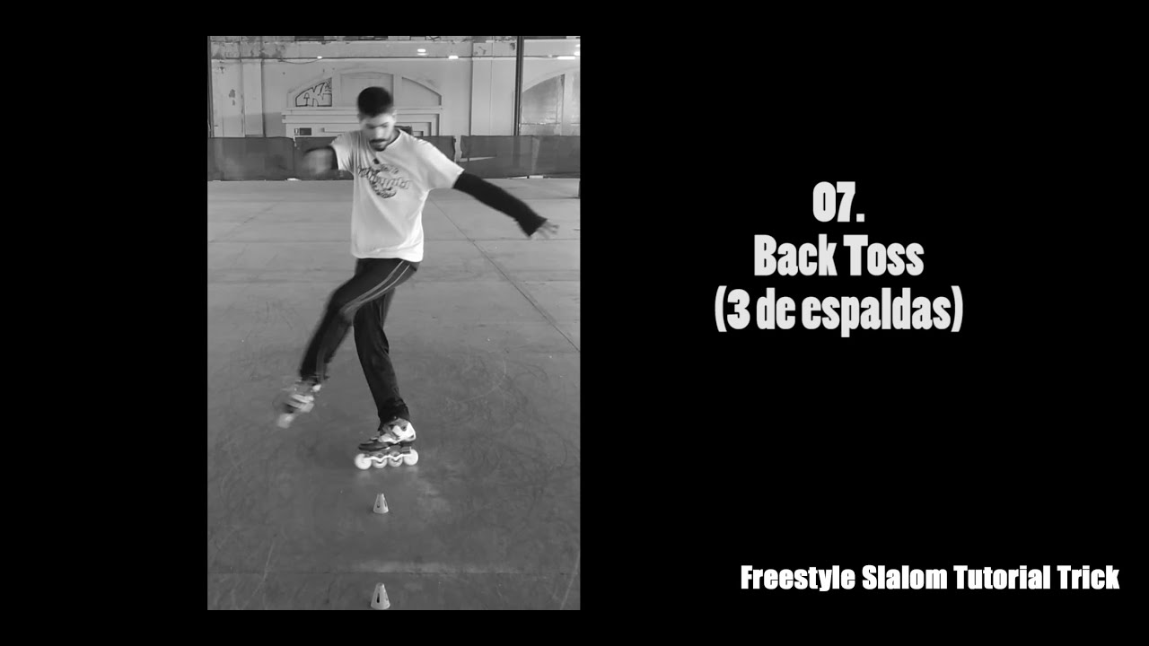 Freestyle Slalom Tutorial Trick - Back Toss - YouTube