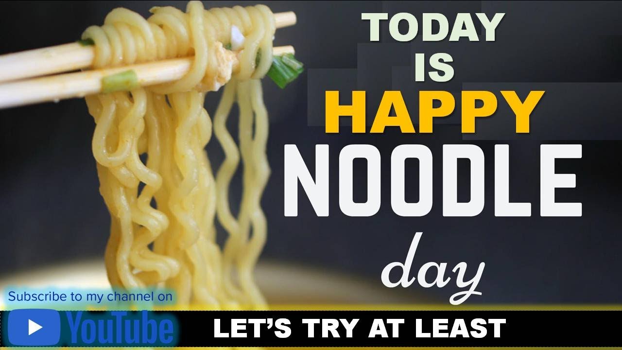 Happy Noodle day | World Noodle Day | International Noodle Day ...