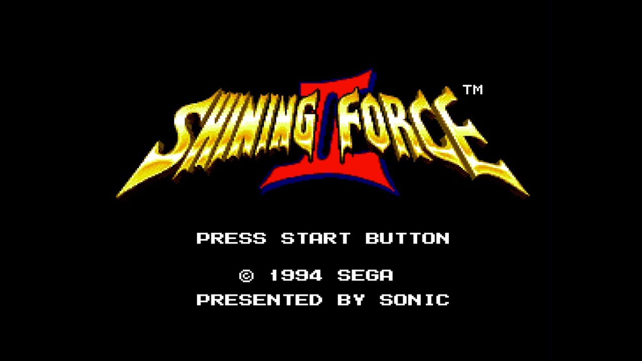 Shining Force II Title Screen (Genesis) - YouTube