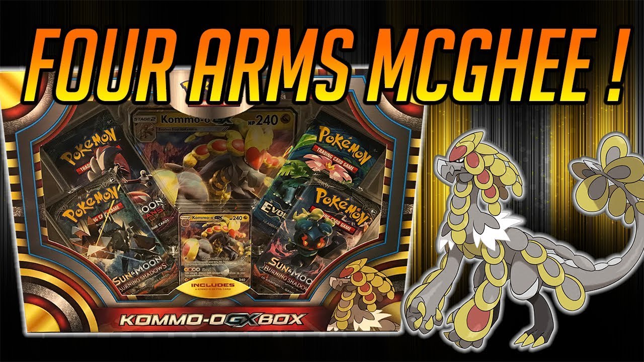 SHOW ME YOUR MOVES !! - Kommo-o GX Box - YouTube