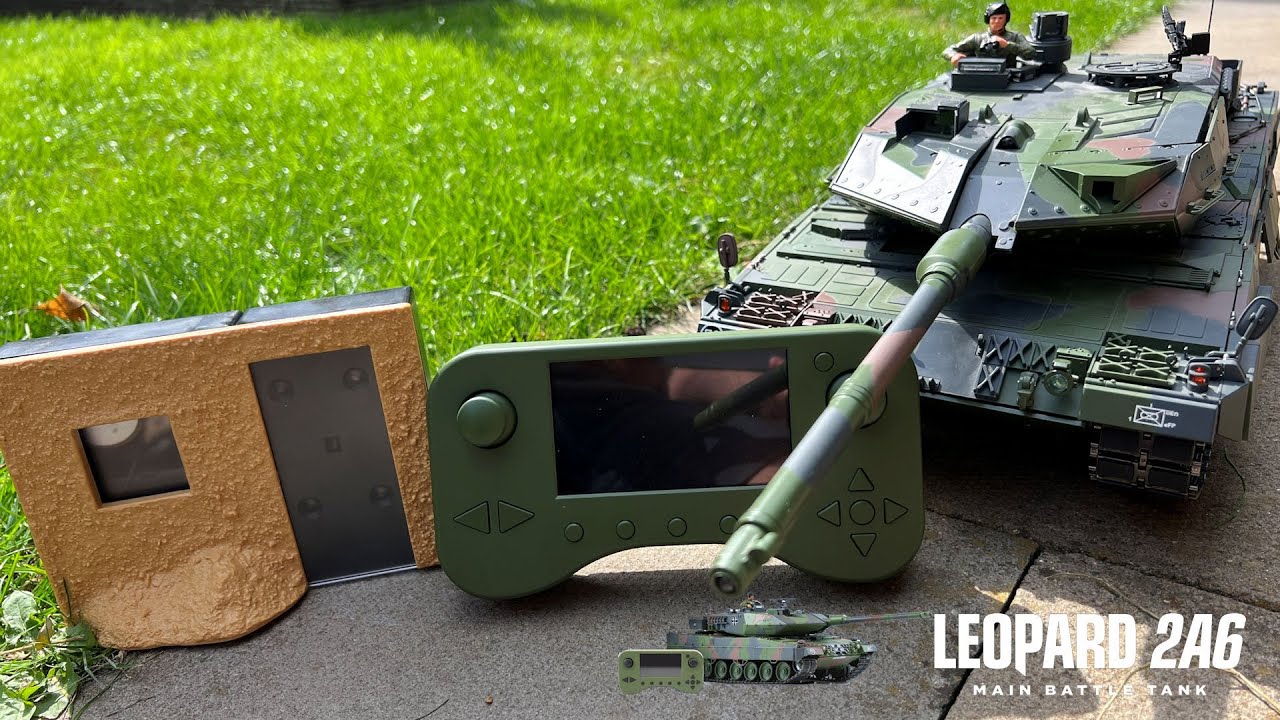 Build the 1:16 Scale Leopard 2A6 Main Battle Tank - Pack 12 - Stages 93 ...