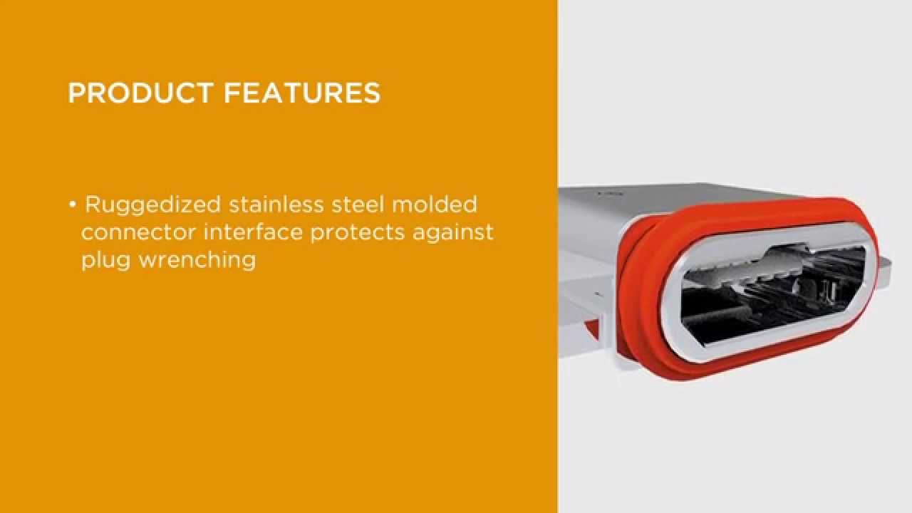 TE Connectivity IP68 Waterproof Micro USB 2.0 Connector - YouTube