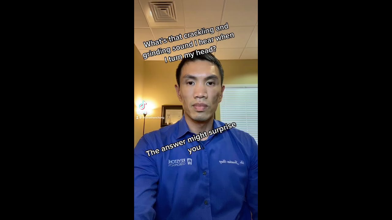 Grinding noisy neck? What is it and does it need treatment? - YouTube
