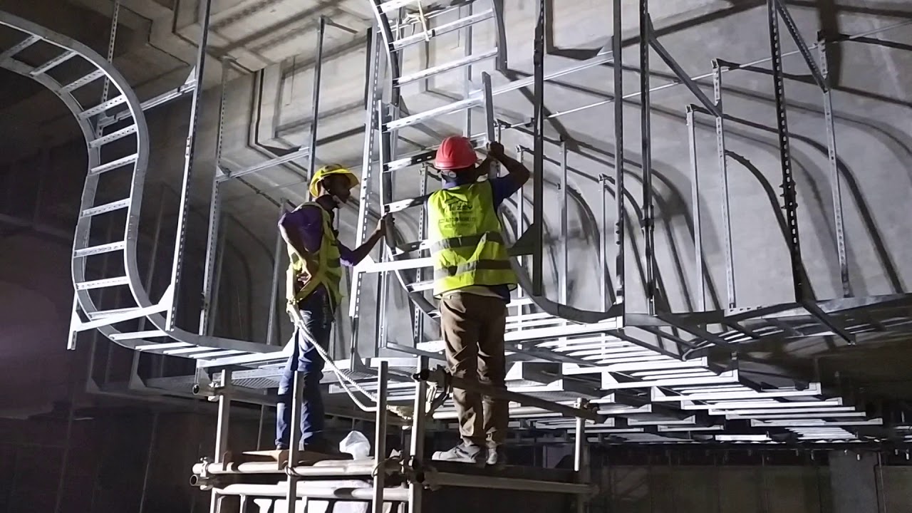 Electric Cable Tray Installation System (ইলেকট্রিক ক্যাবল ট্রে স্থাপন ...
