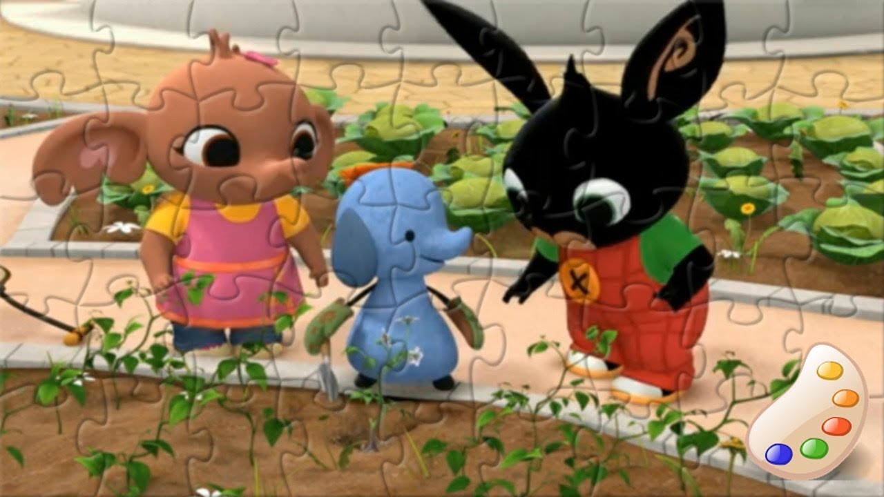 CBeebies Bing Bunny and Friends Bing Sula Amma Kids Puzzle - YouTube