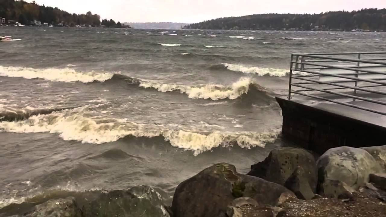 Lake Washington Waves standard - YouTube