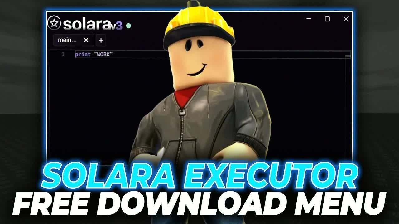 ROBLOX SOLARA EXECUTOR FREE 2025 PC - ROBLOX BYFRON BYPASS + ROBLOX ...