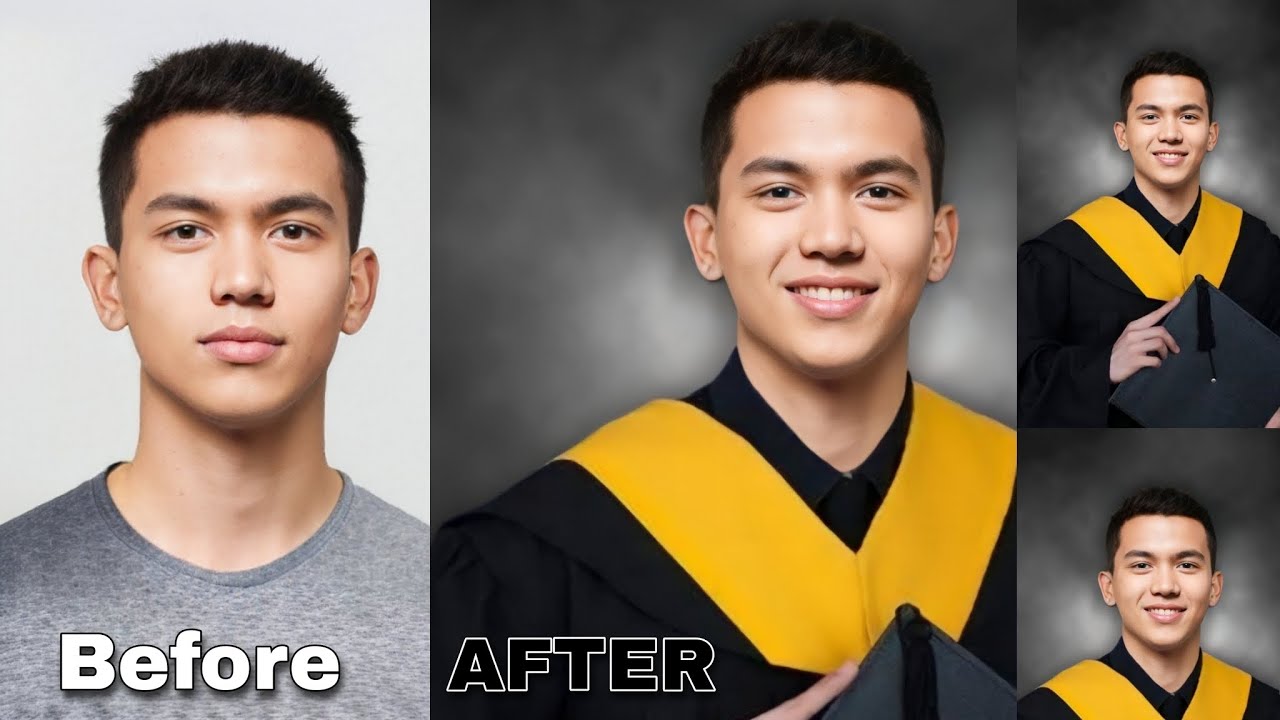 How To Edit Graduation Picture| Using PicsArt| Using Android Cellphone ...