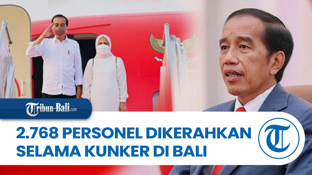 Jokowi Rencana Sambangi Pasar Melaya Jembrana, 2.768 Personel ...