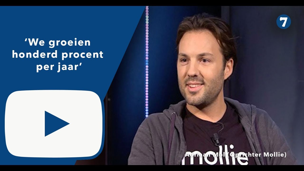 Adriaan Mol (Oprichter Mollie): 'We groeien honderd procent per jaar ...