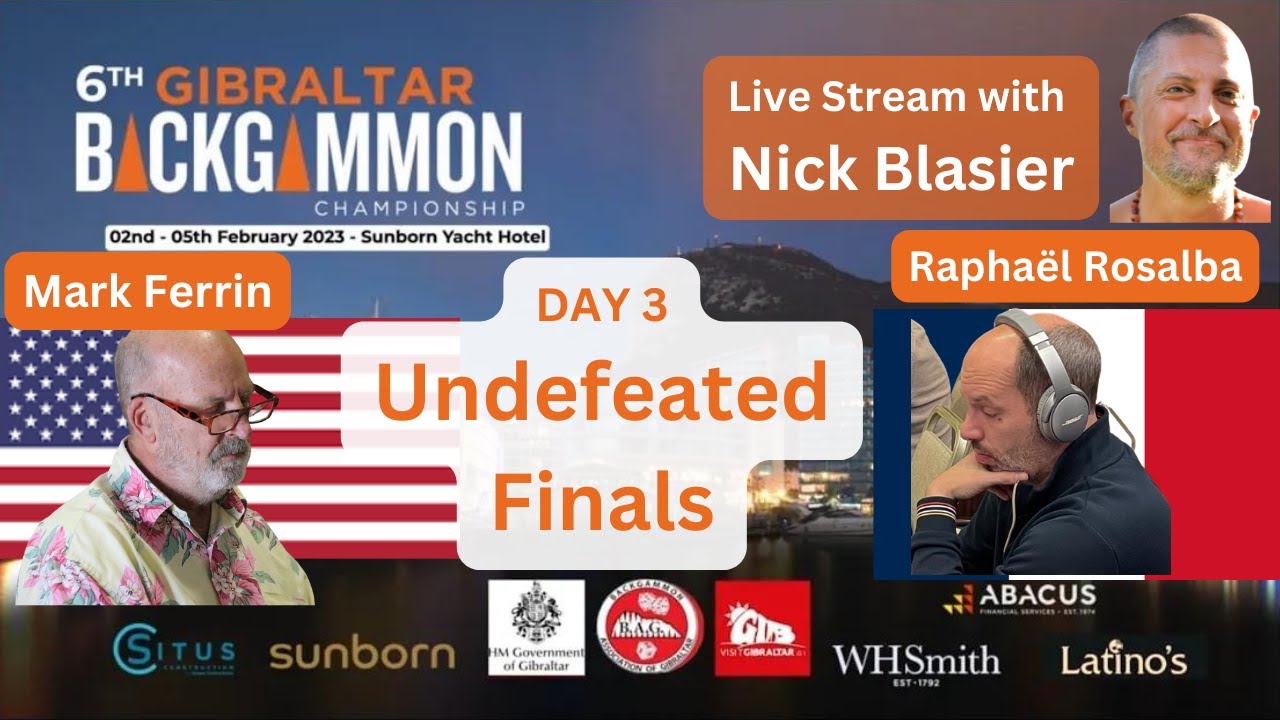 Day 3 Live Stream - Undefeated Finals - Mark Ferrin vs Raphaël Rosalba ...