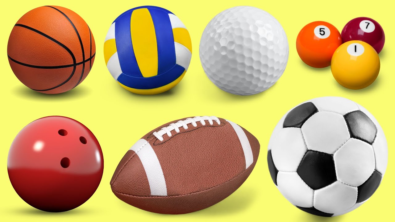 BASIC Sport Balls for Kids | Easy To learn English Sports Balls For ...