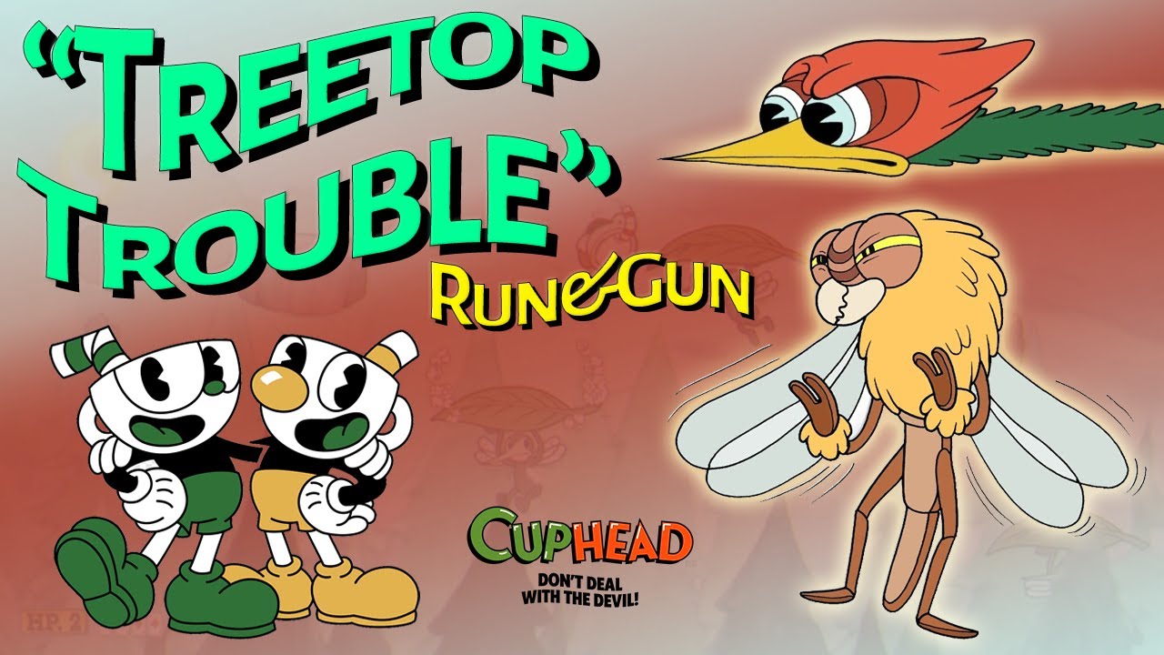 How to get P Rank on Treetop Trouble - Cuphead Expert Mode - YouTube