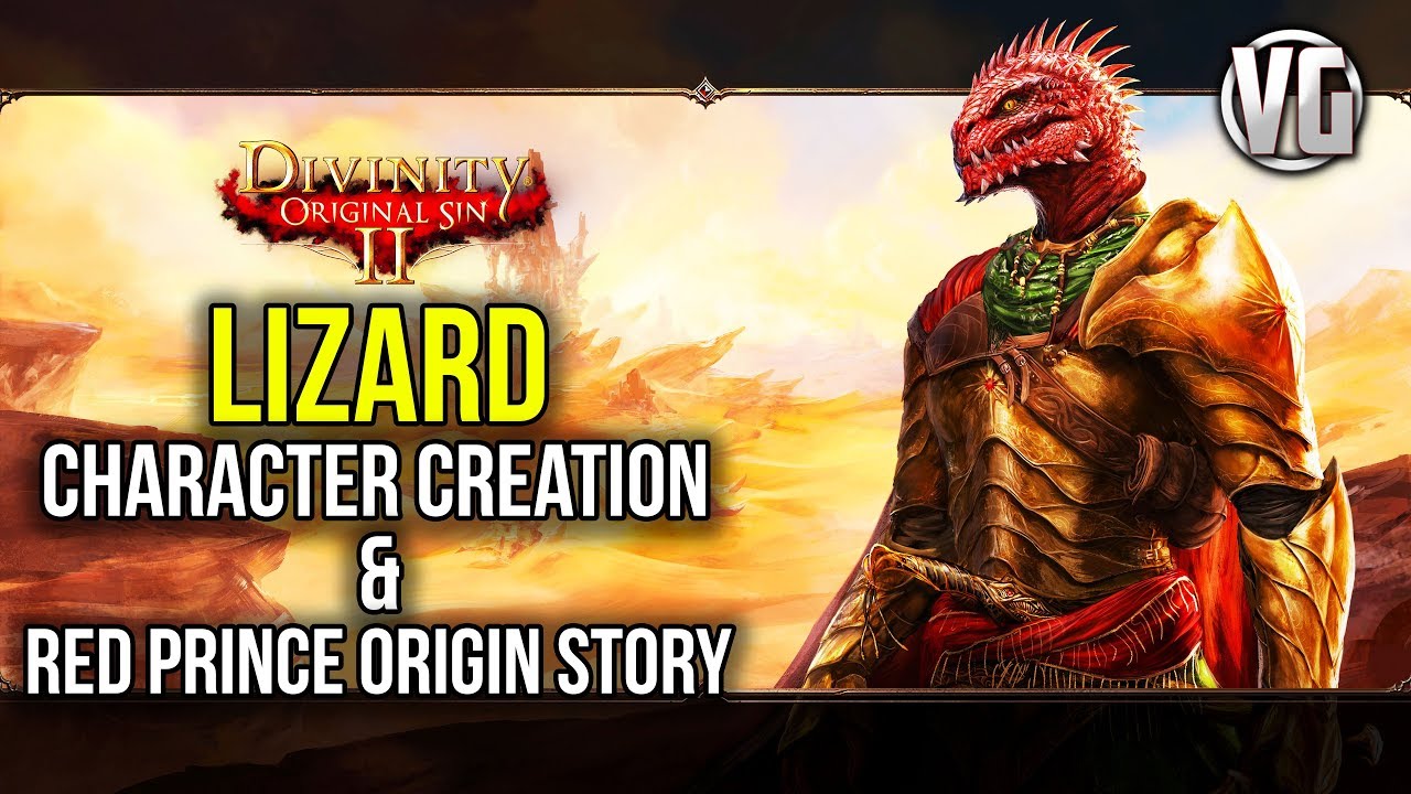 Divinity Original Sin 2: Lizard Character Creation + The Red Prince ...