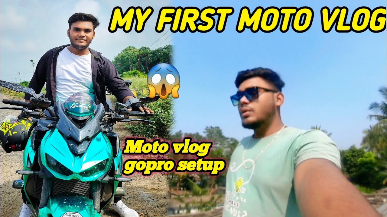 My First Moto Vlog 🔥 With My Bike TVS 125 ️ || how to my first moto ...