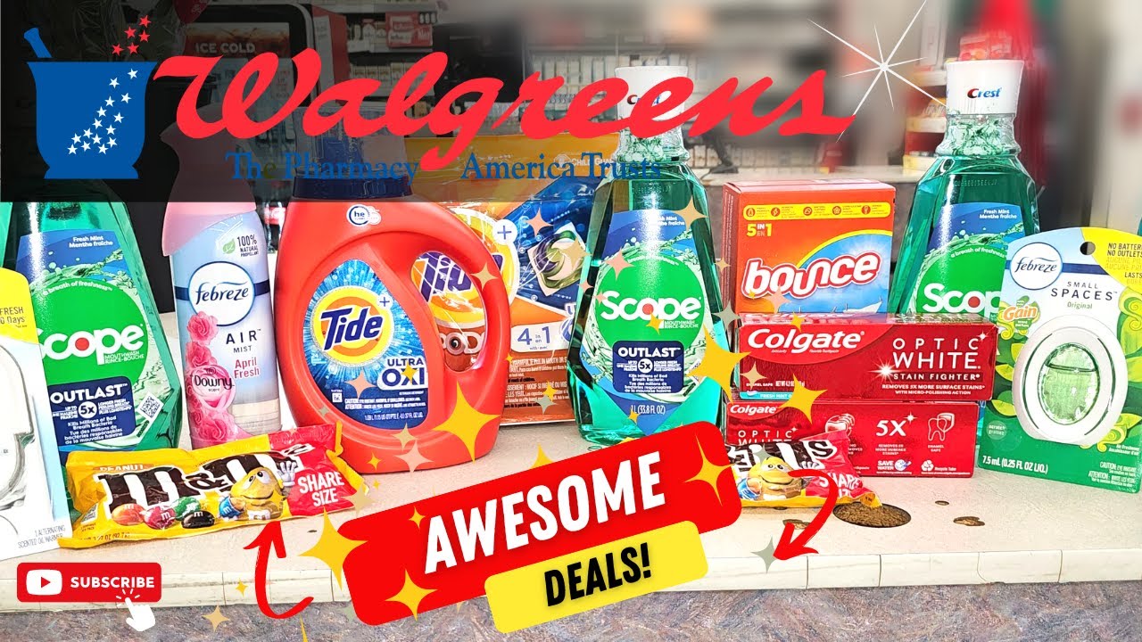 Walgreens Newbie Friendly Digital Deals: 6 Items for $0.30 Each | # ...