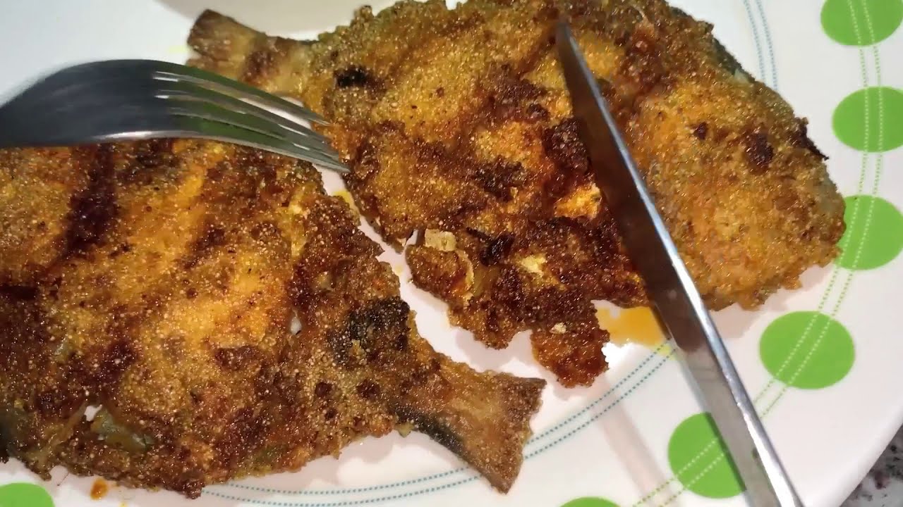 Rava pomfret 🐟 | Rava Fish Fry Recipe | Goan style Fish Fry| - YouTube